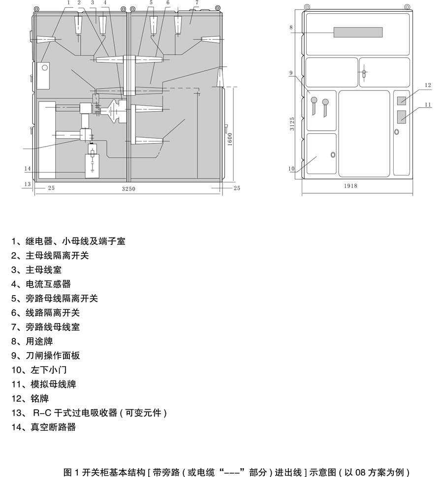 XGN -40.5型固定式金属封闭开关设备XGN